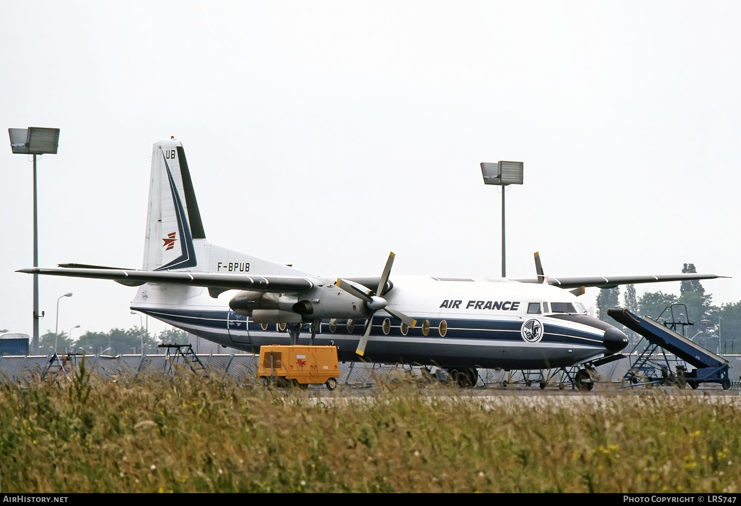 Aircraft Photo of F-BPUB | Fokker F27-500 Friendship | Air France | AirHistory.net #261649