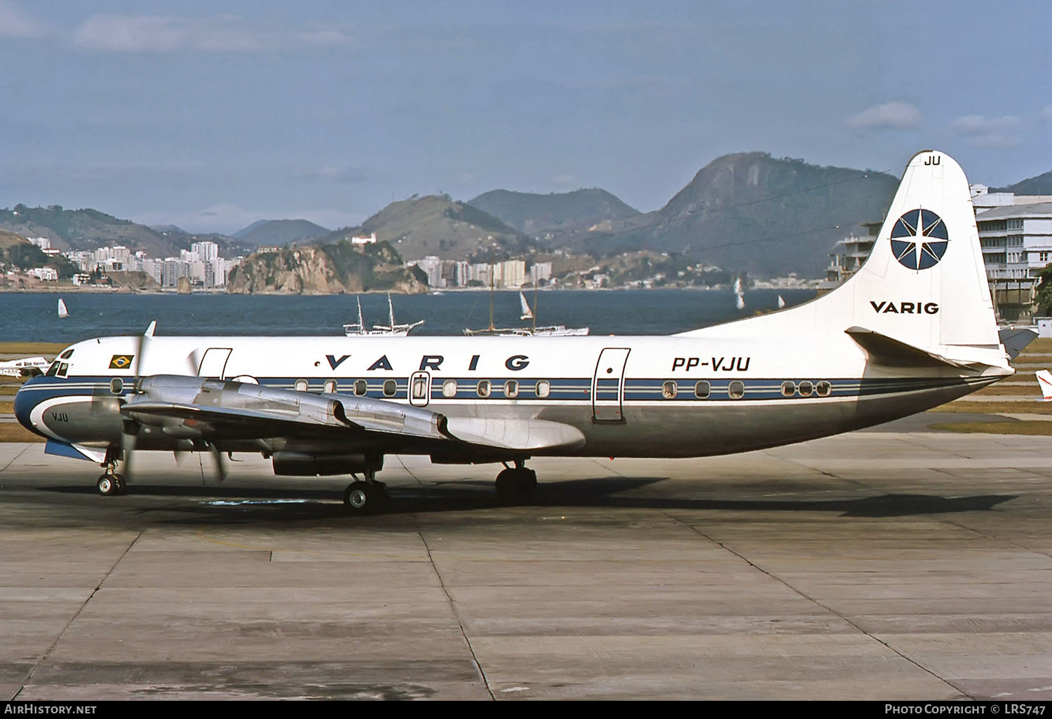 Aircraft Photo of PP-VJU | Lockheed L-188A Electra | Varig | AirHistory ...