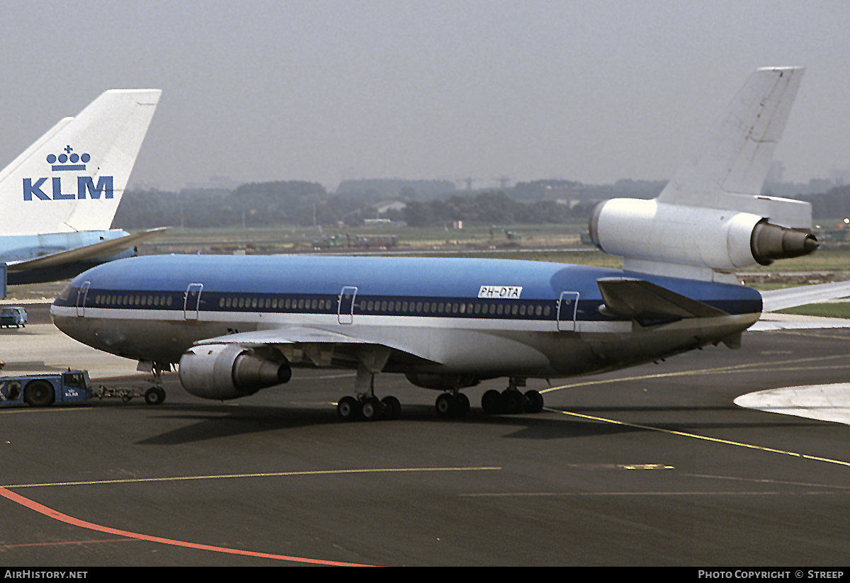 Aircraft Photo of PH-DTA | McDonnell Douglas DC-10-30 | KLM - Royal Dutch Airlines | AirHistory ...
