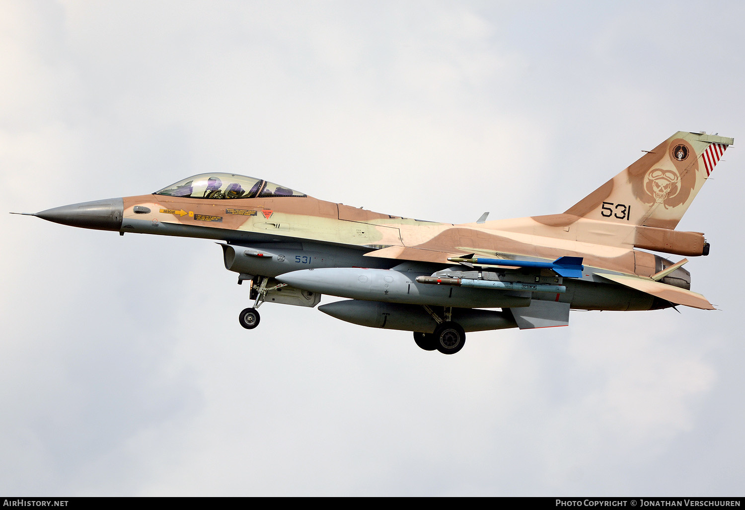 Aircraft Photo of 531 | General Dynamics F-16C Barak | Israel - Air ...