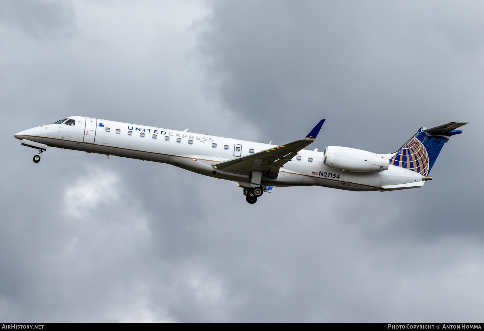 Aircraft Photo of N21154 | Embraer ERJ-145XR (EMB-145XR) | United ...