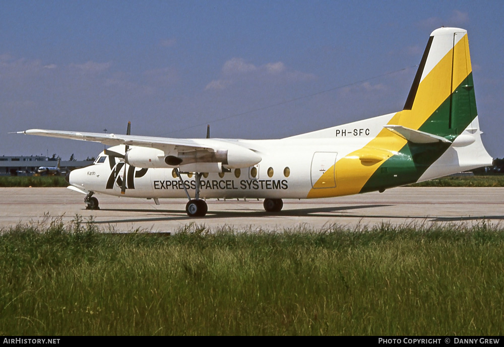 Aircraft Photo of PH-SFC | Fokker F27-400 Friendship | XP - Express Parcel Systems | AirHistory ...