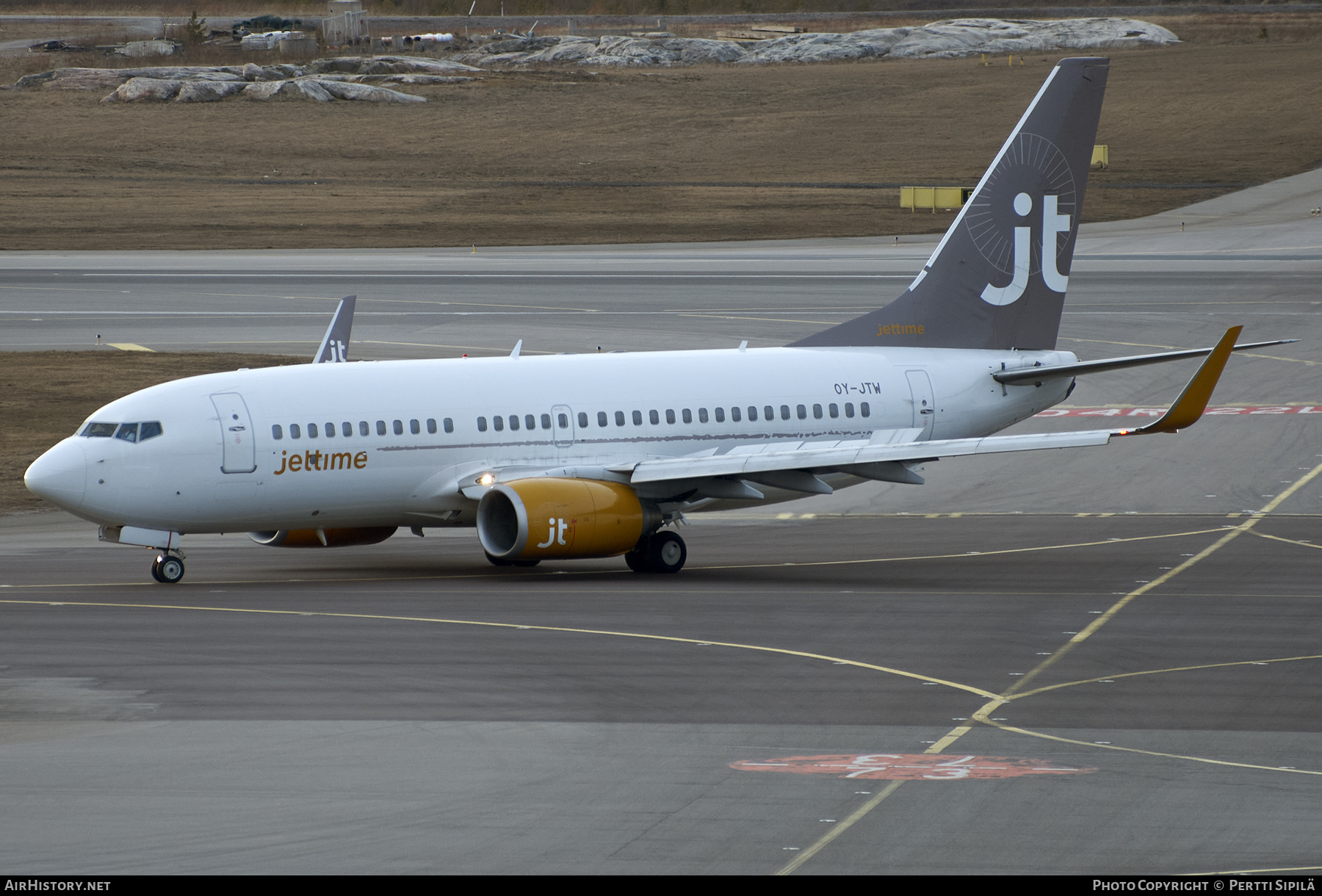 Aircraft Photo of OY-JTW | Boeing 737-7L9 | Jettime | AirHistory.net ...