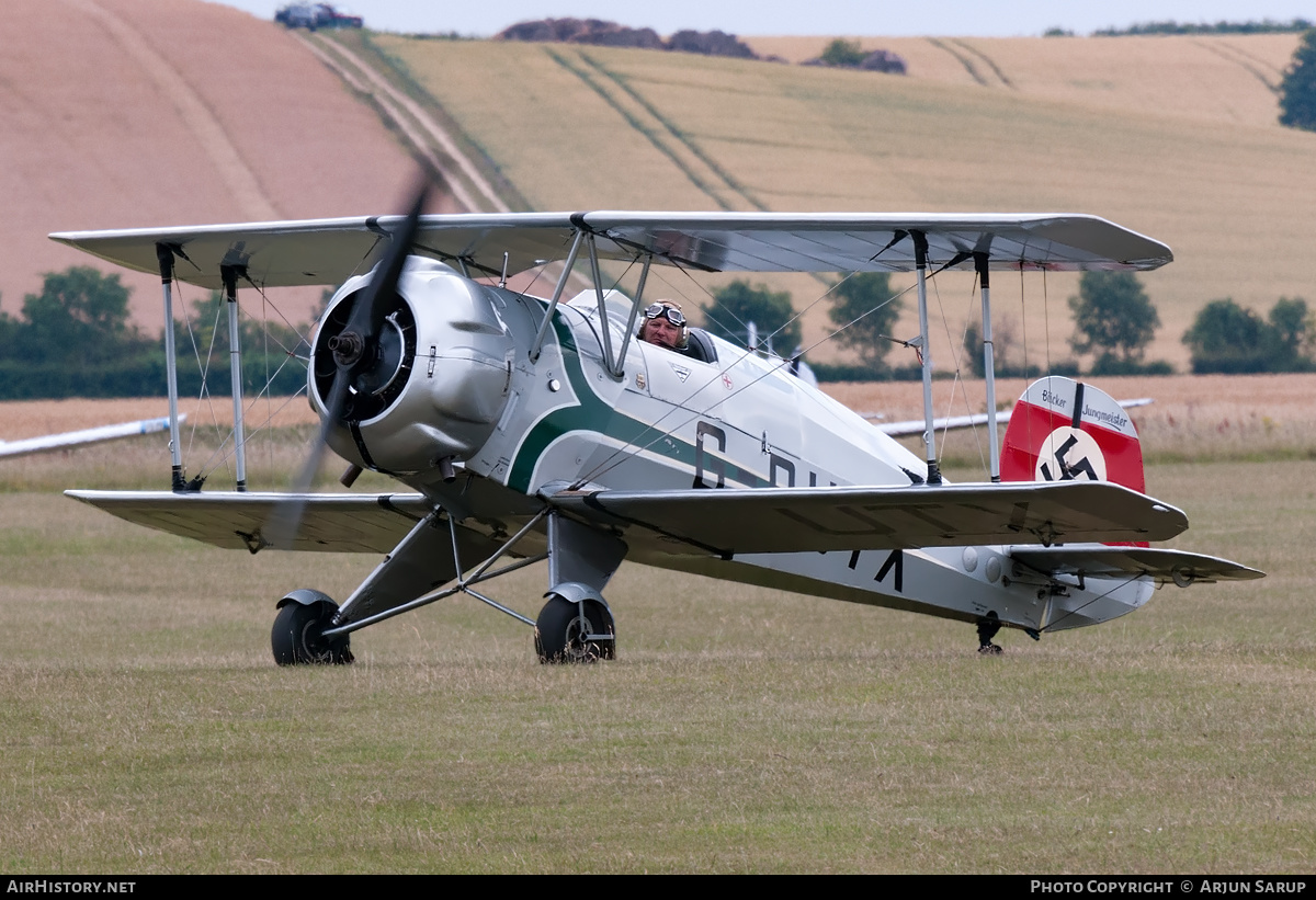 Aircraft Photo of G-BUTX | Bücker Bü 133C/SS-185 Jungmeister ...