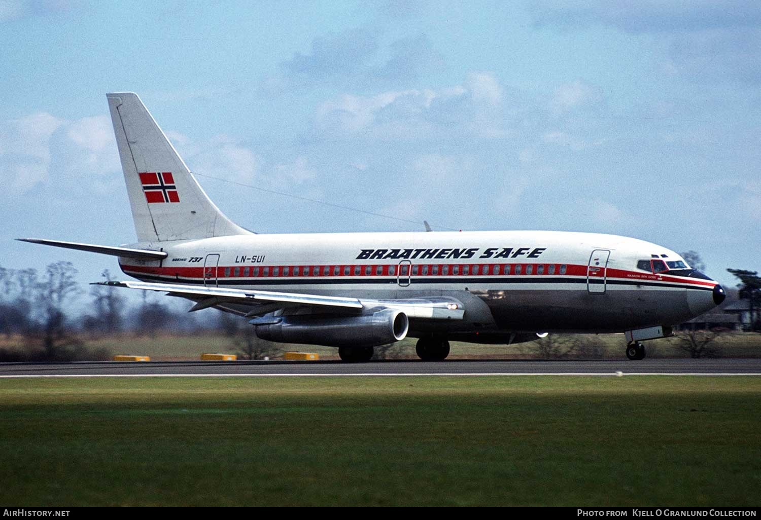 Aircraft Photo of LN-SUI | Boeing 737-205/Adv | Braathens SAFE ...
