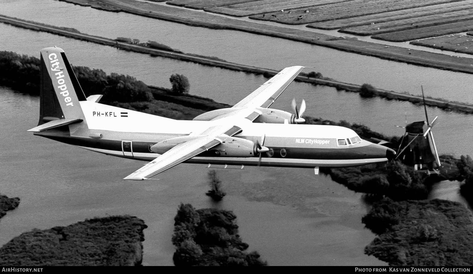 Aircraft Photo of PH-KFL | Fokker F27-500 Friendship | NLM Cityhopper | AirHistory.net #301112