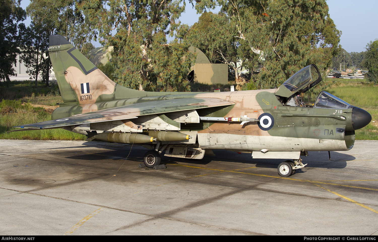 Aircraft Photo of 160710 | Vought A-7E Corsair II | Greece - Air Force ...