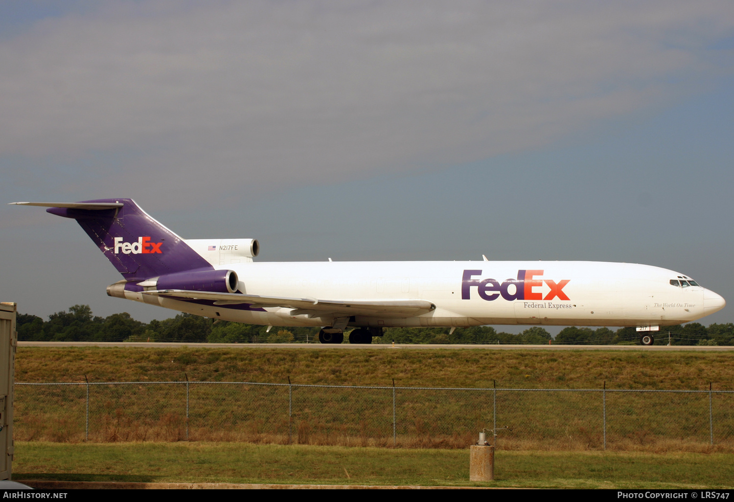 Aircraft Photo of N217FE | Boeing 727-2S2F/Adv | Fedex - Federal ...