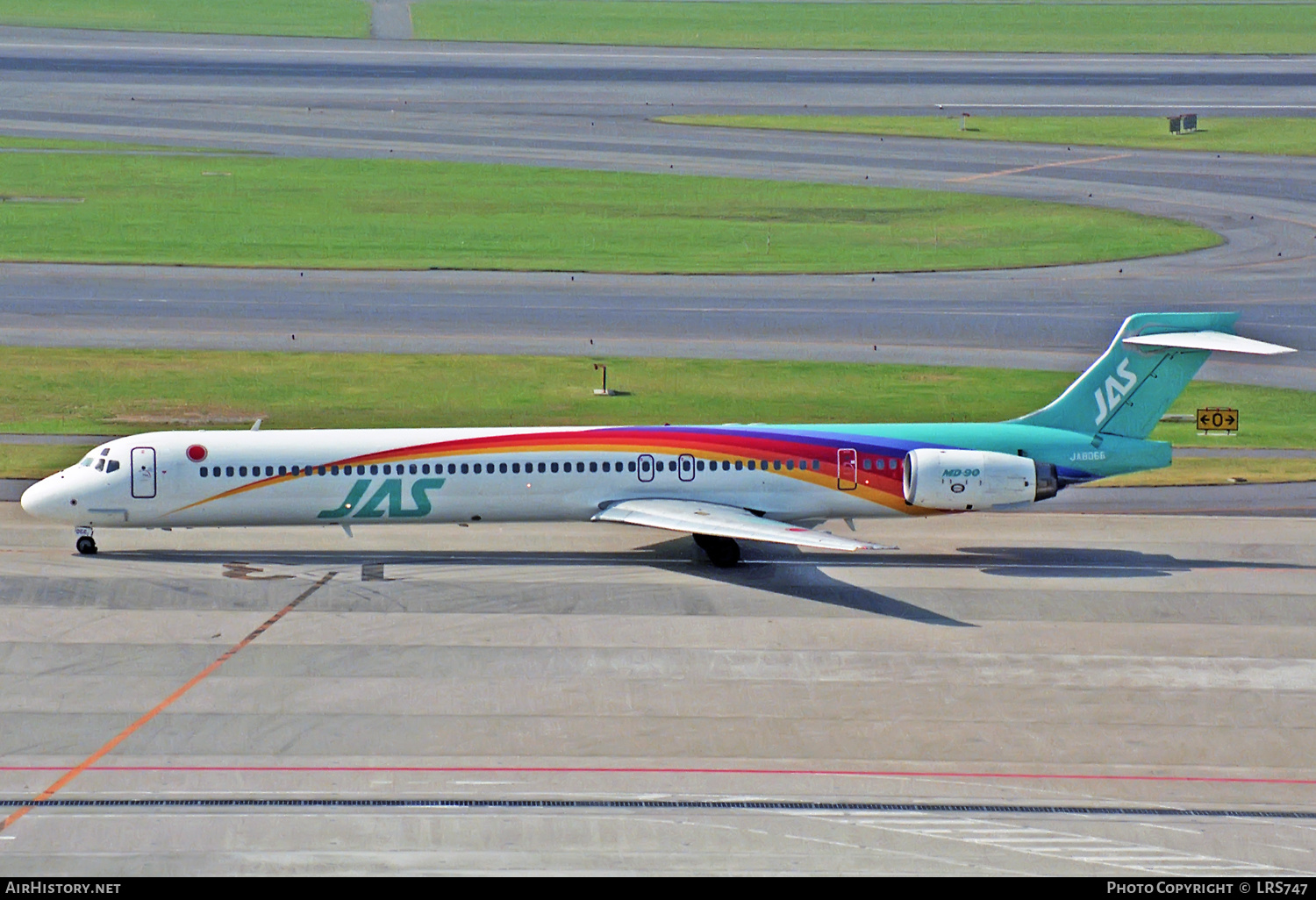 Aircraft Photo of JA8066 | McDonnell Douglas MD-90-30 | Japan Air System - JAS | AirHistory.net ...