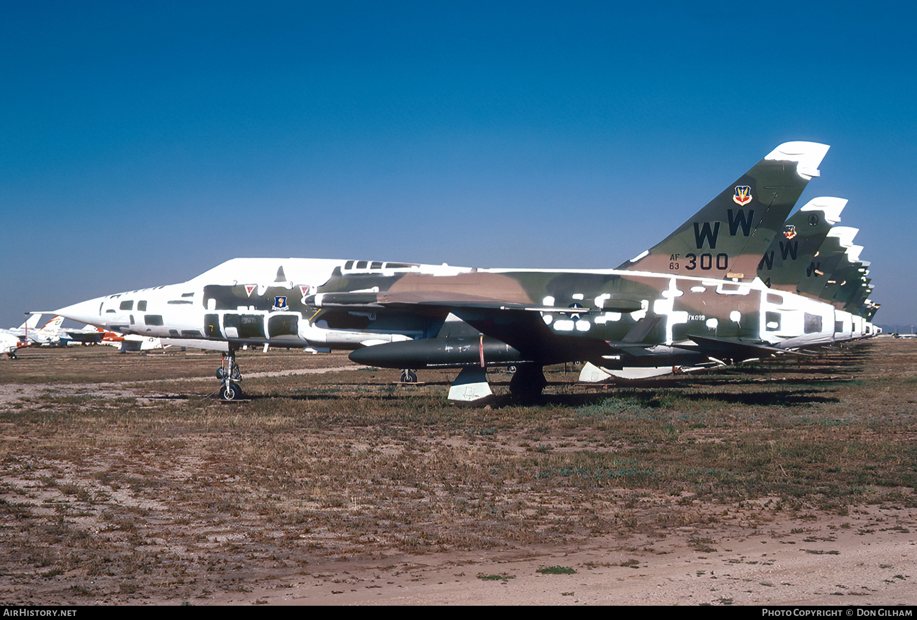 Aircraft Photo of 63-8300 / AF63-300 | Republic F-105G Thunderchief ...