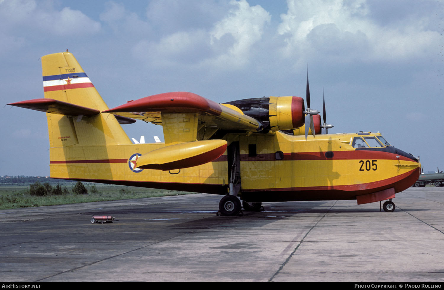 Aircraft Photo of 72205 | Canadair CL-215-V (CL-215-1A10) | Yugoslavia ...
