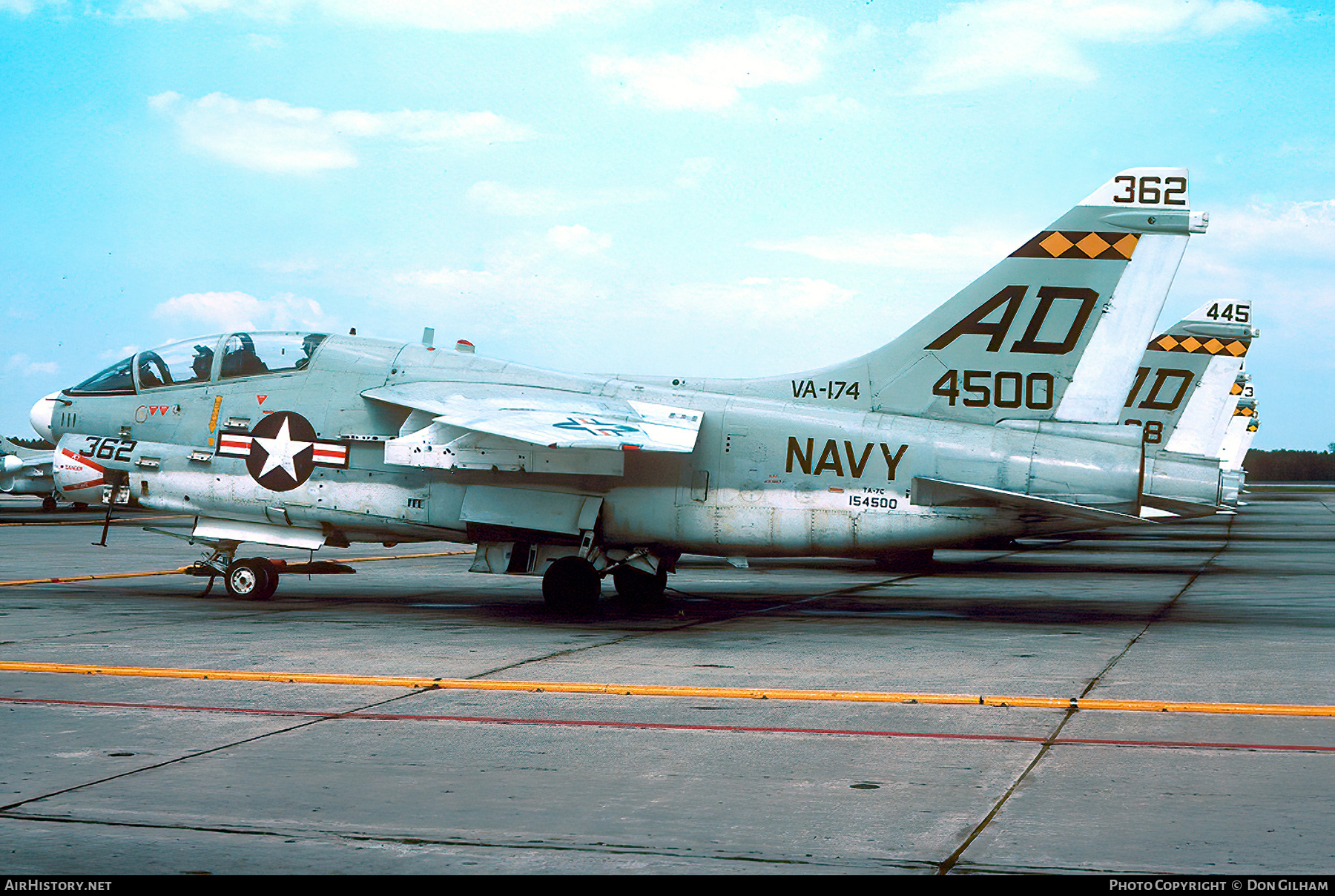 Aircraft Photo of 154500 | LTV TA-7C Corsair II | USA - Navy ...