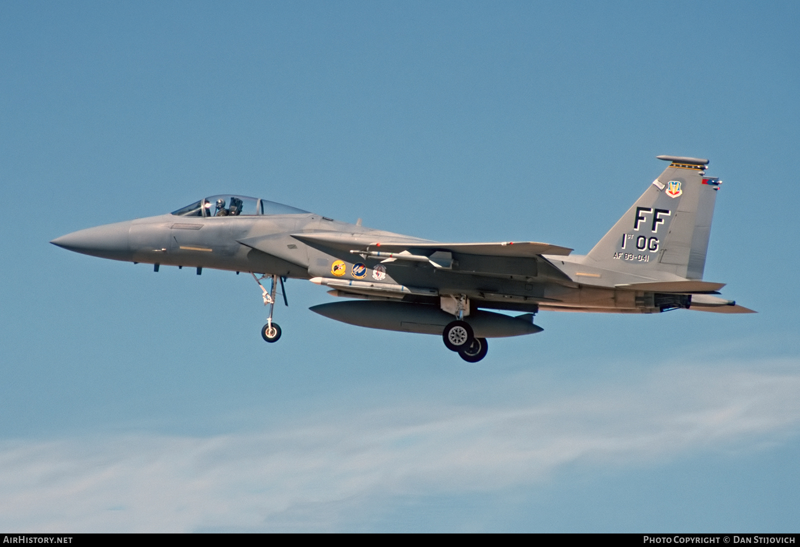 Aircraft Photo of 83-0041 / AF83-041 | McDonnell Douglas F-15C Eagle ...