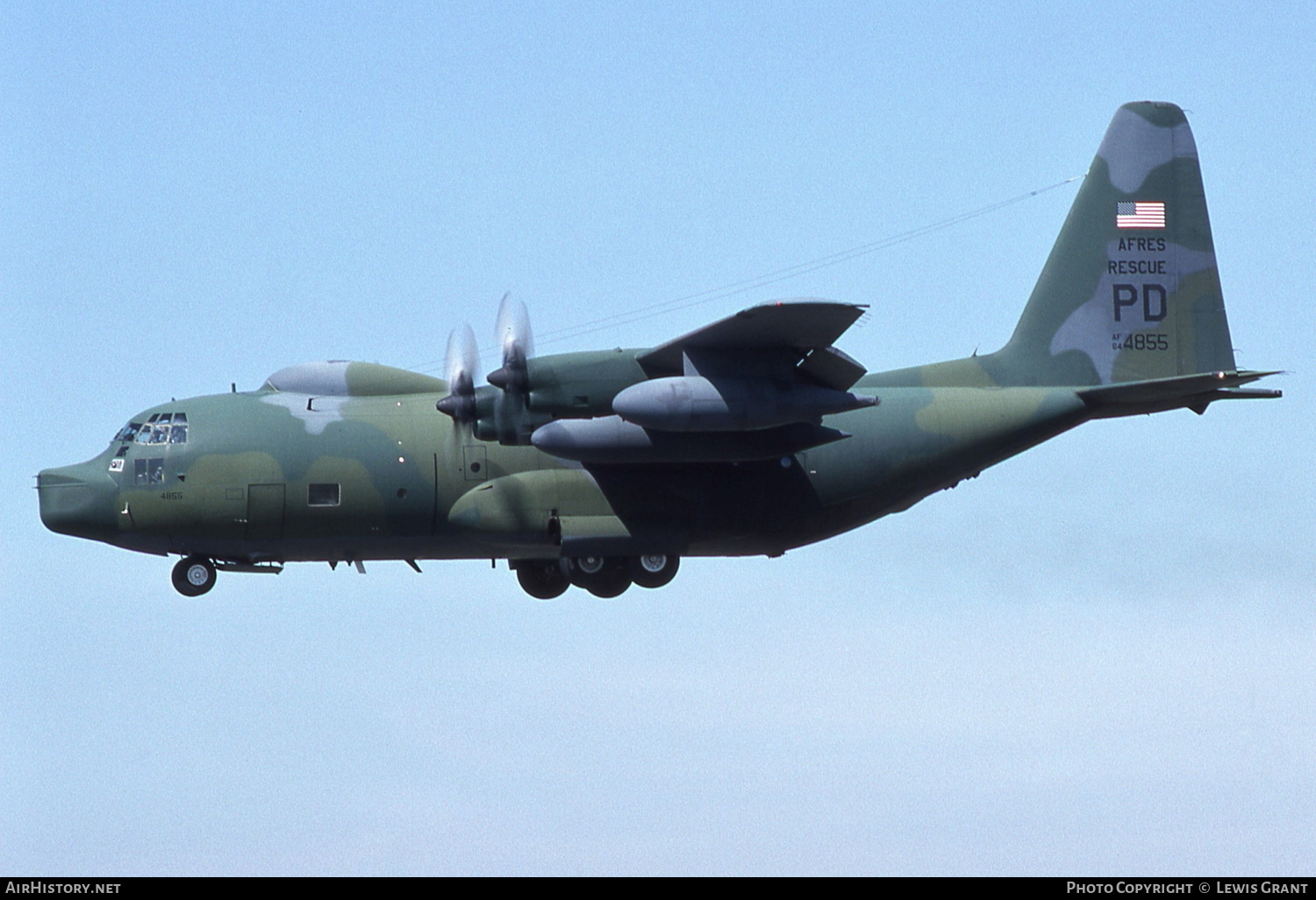 Aircraft Photo of 64-14855 / AF64-4855 | Lockheed HC-130H Hercules (L ...