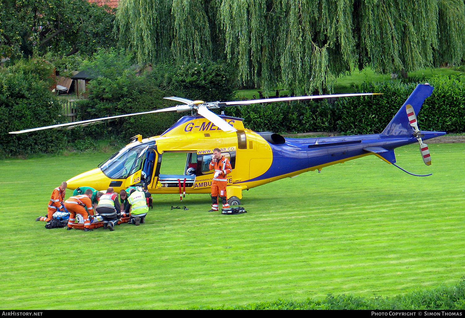 Aircraft Photo of G-MEDS | Agusta A-109E Power | Warwickshire ...