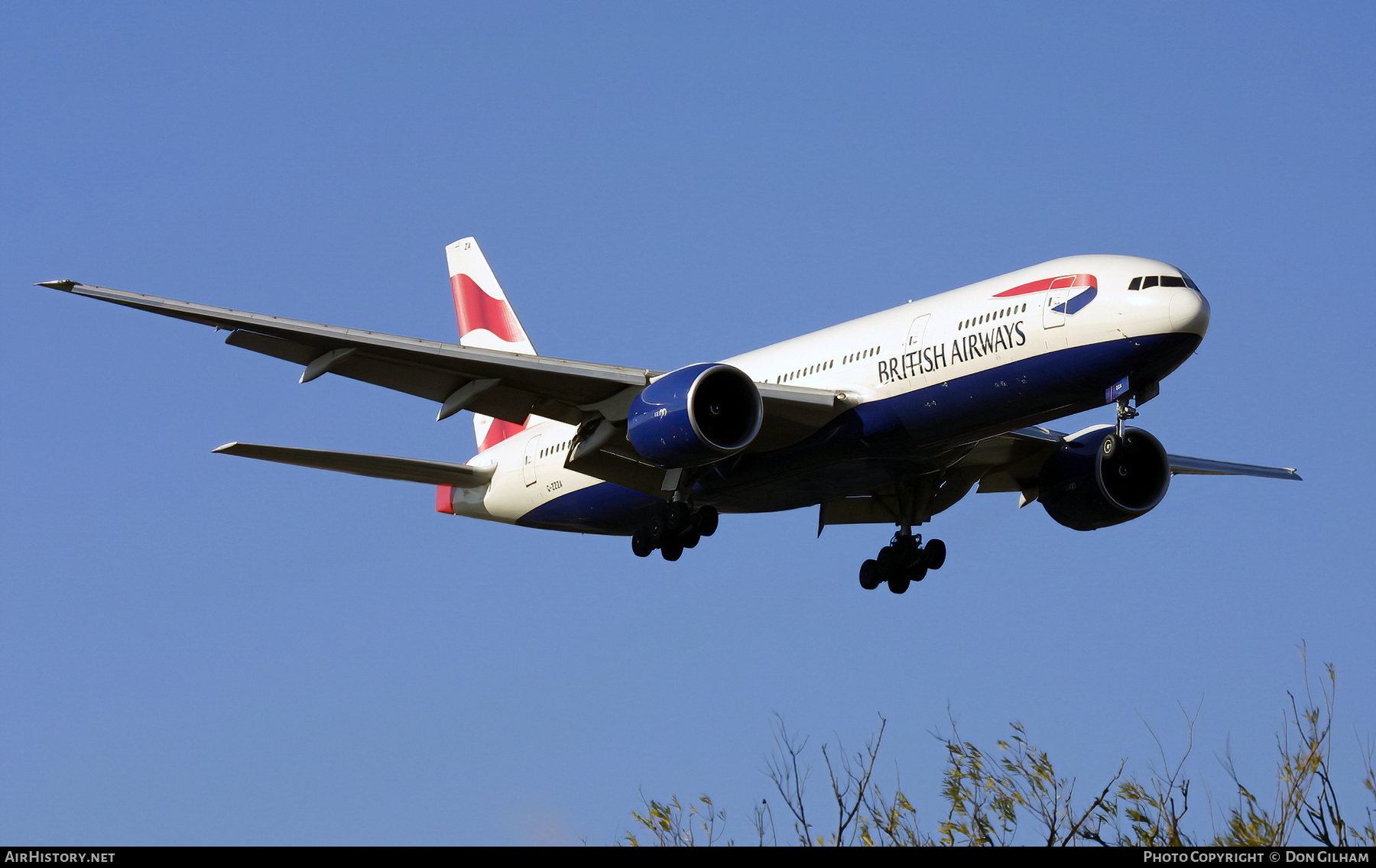 Aircraft Photo of G-ZZZA | Boeing 777-236 | British Airways ...