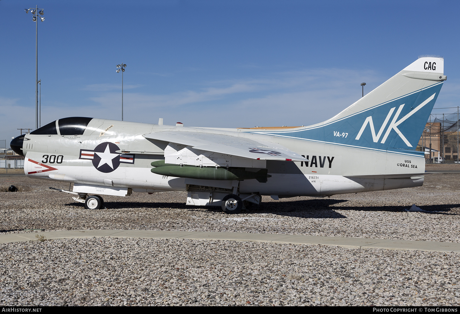 Aircraft Photo of 156734 | LTV NA-7C Corsair II | USA - Navy ...