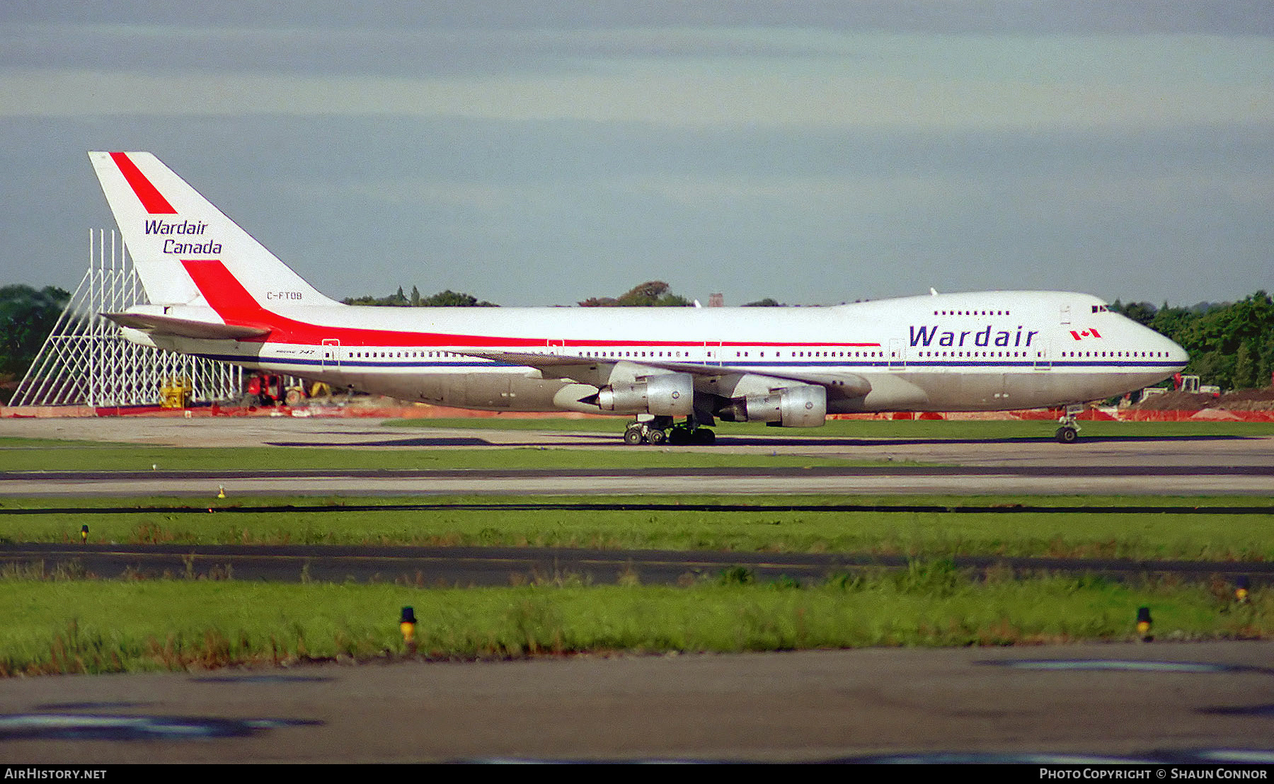 Aircraft Photo of C-FTOB | Boeing 747-133 | Wardair Canada | AirHistory ...