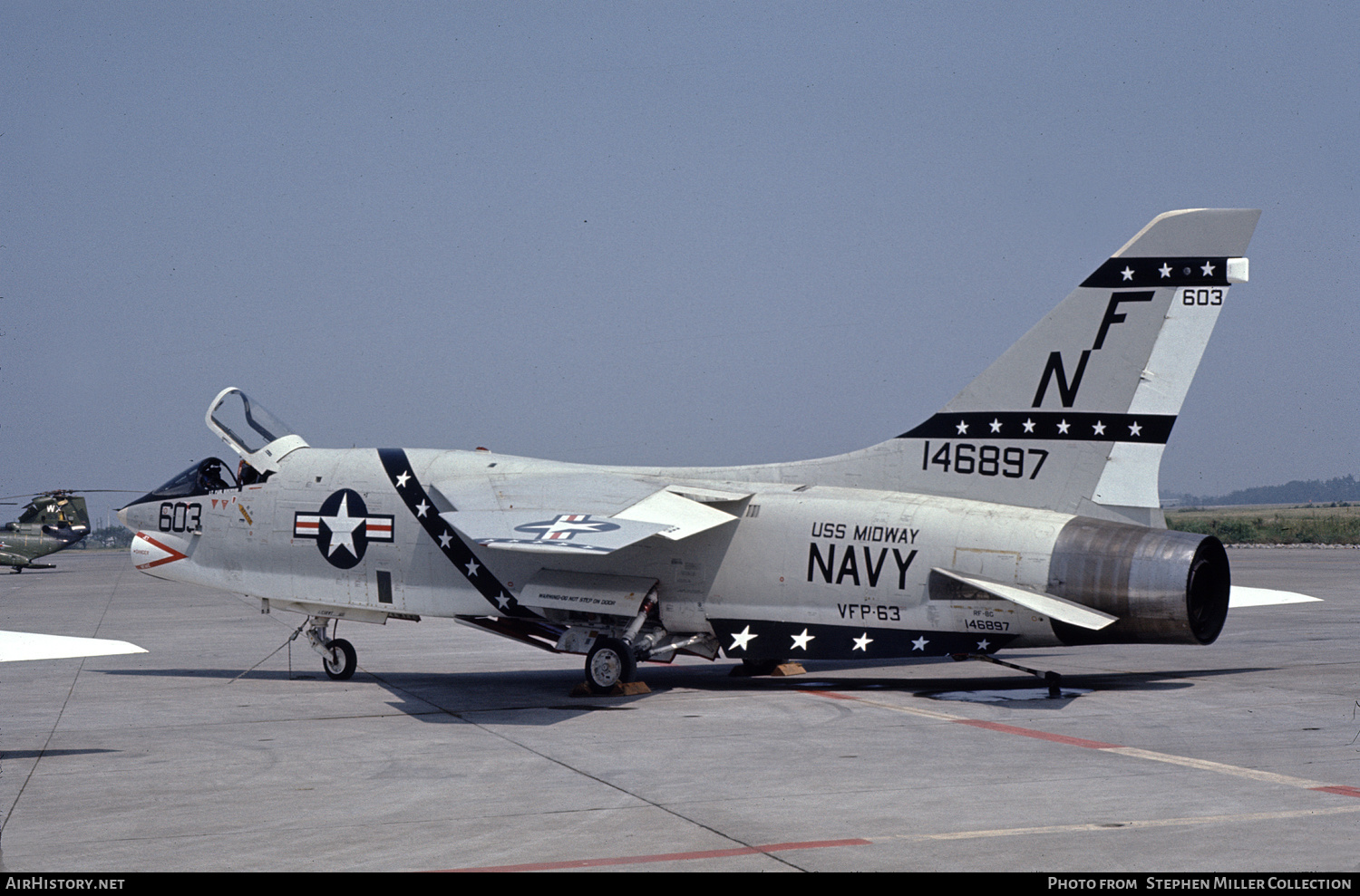 Aircraft Photo of 146897 | Vought RF-8G Crusader | USA - Navy ...