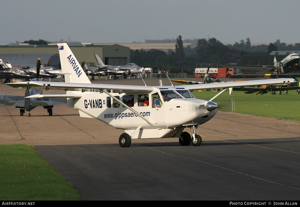 Aircraft Photo of G-VANB | Gippsland GA8 Airvan | AirHistory.net #344847