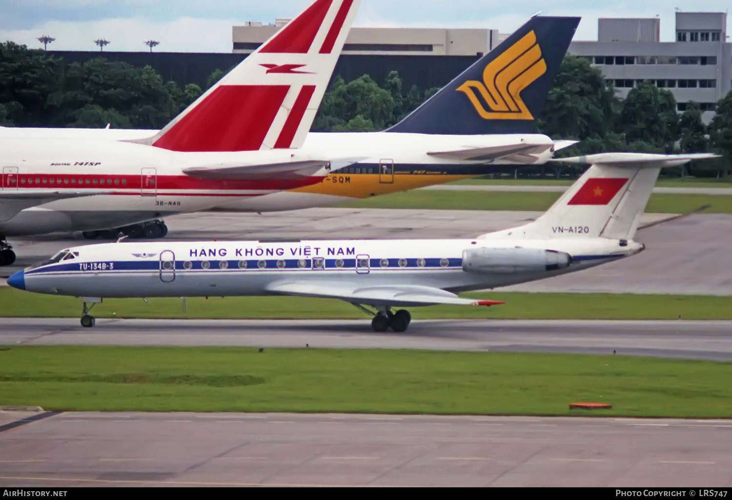 Aircraft Photo of VN-A120 | Tupolev Tu-134B-3 | Hàng Không Viêt Nam ...