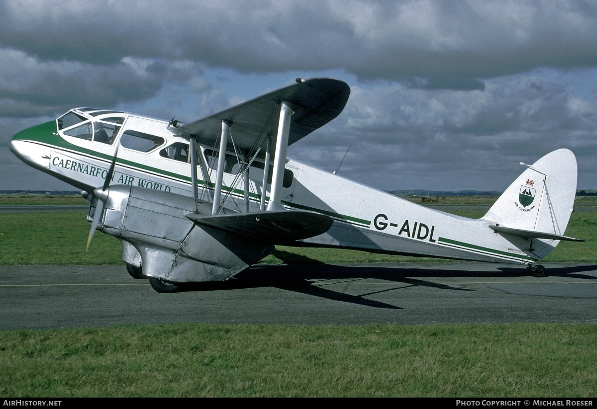 Aircraft Photo of G-AIDL | De Havilland D.H. 89A Dragon Rapide | Air ...