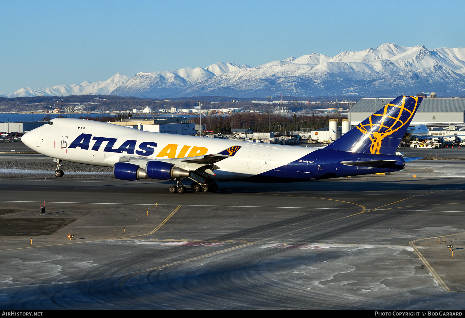 Aircraft Photo of N487MC | Boeing 747-45EF/SCD | Atlas Air | AirHistory ...