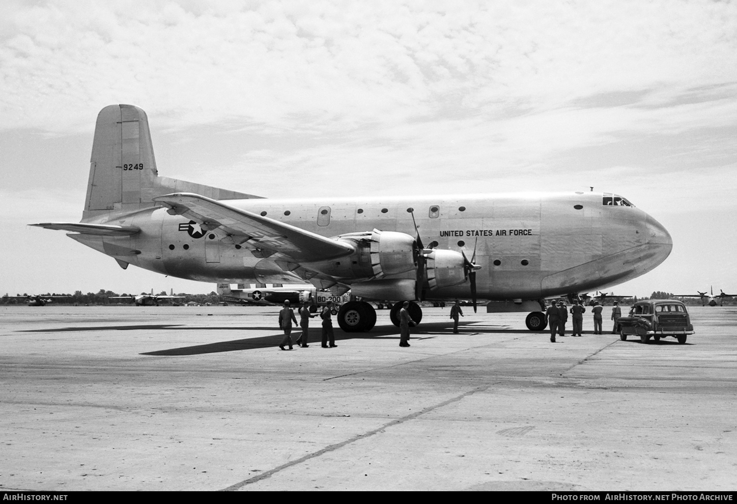 Aircraft Photo of 49-249 / 9249 | Douglas C-124A Globemaster II | USA ...