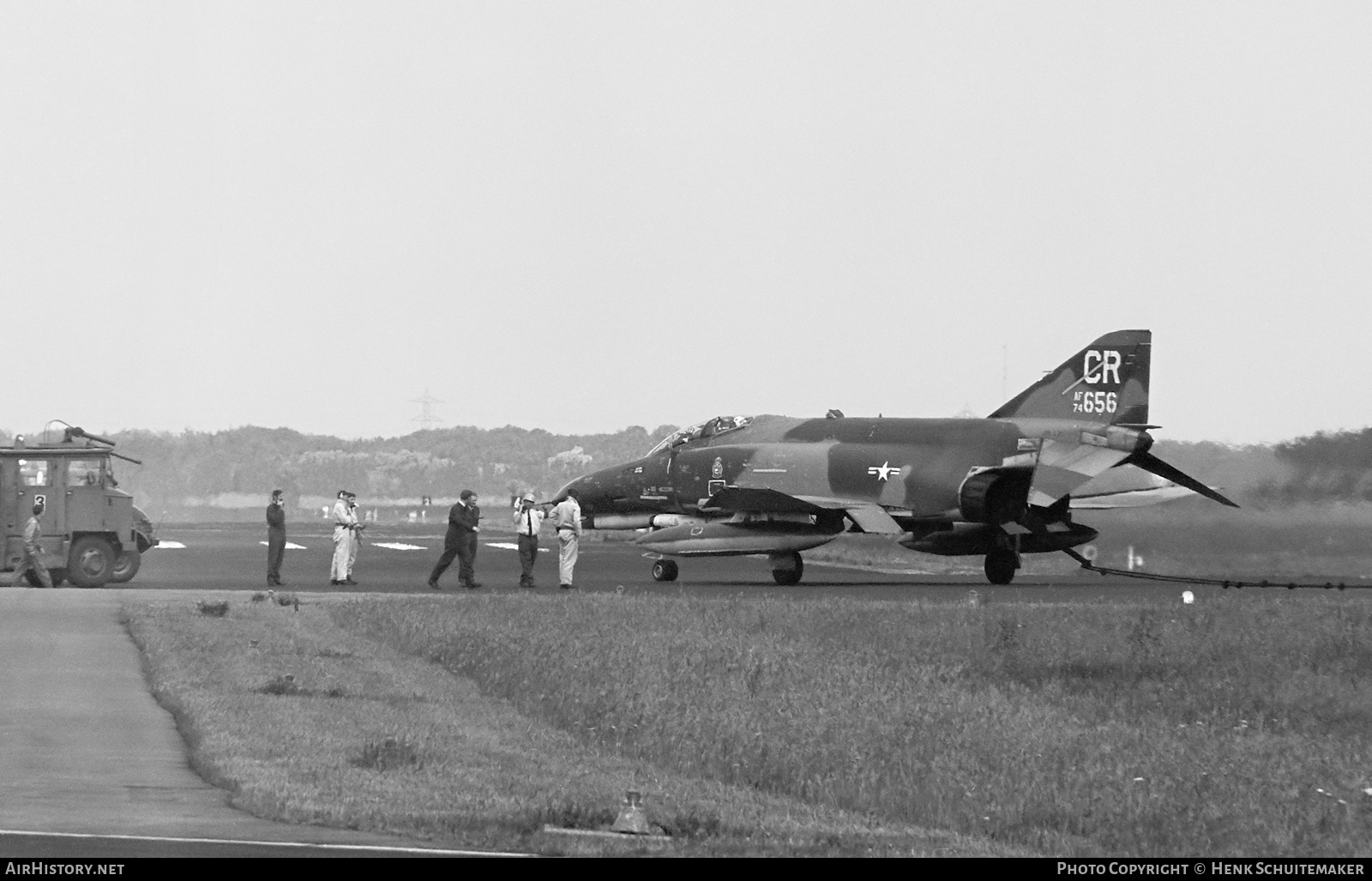 Aircraft Photo of 74-0656 / AF74-656 | McDonnell Douglas F-4E Phantom ...