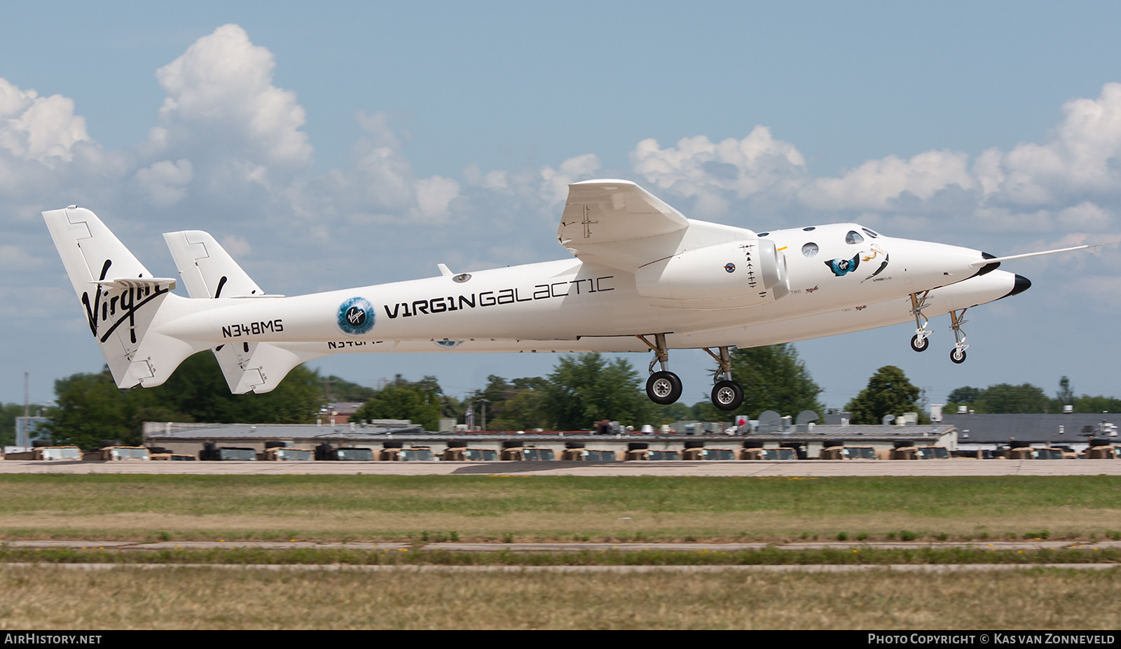Aircraft Photo of N348MS | Scaled Composites 348 White Knight 2 ...
