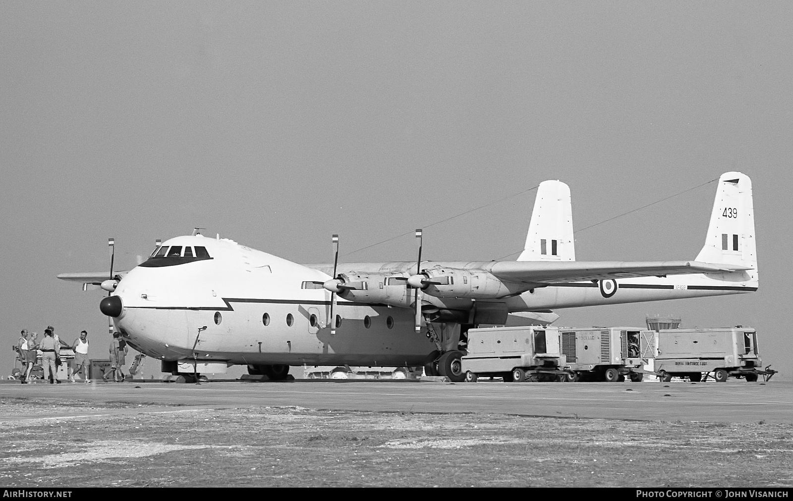 Aircraft Photo of XP439 | Armstrong Whitworth AW-660 Argosy E.1 | UK ...