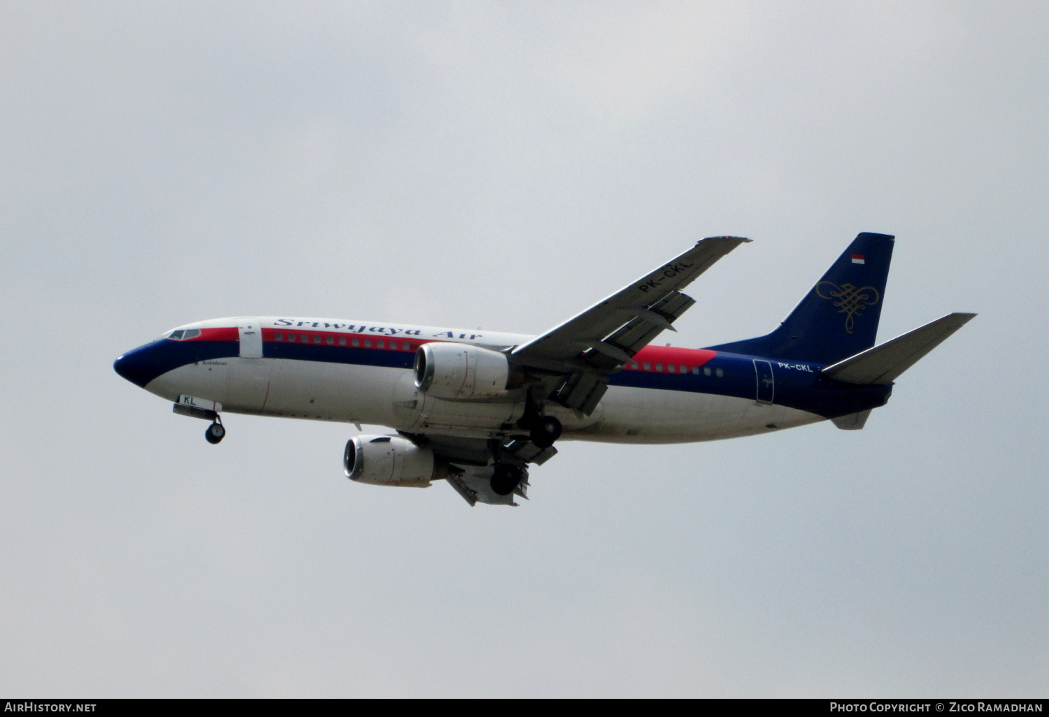 Aircraft Photo of PK-CKL | Boeing 737-3Q8 | Sriwijaya Air | AirHistory.net #389672