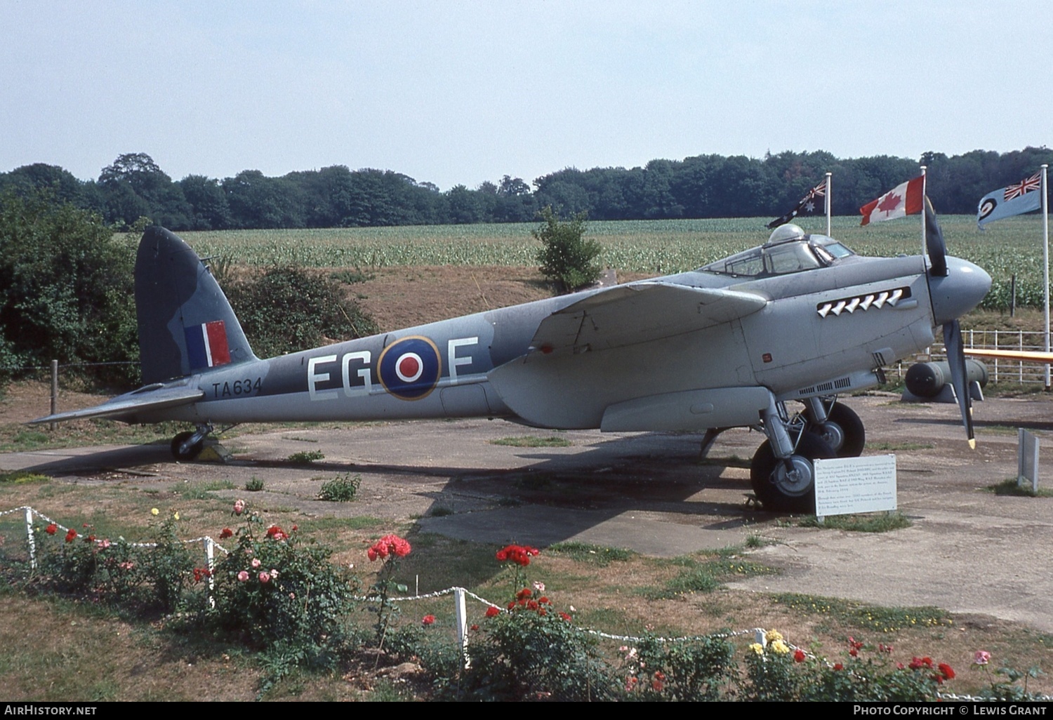 Aircraft Photo of TA634 | De Havilland D.H. 98 Mosquito TT35 | UK - Air ...