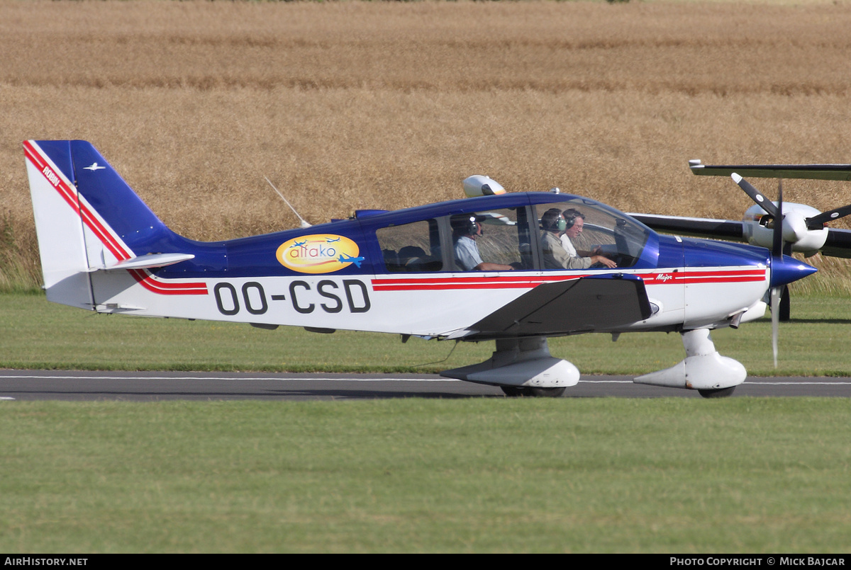 Aircraft Photo of OO-CSD | Robin DR-400-160 Major | Alfako - Alfa ...