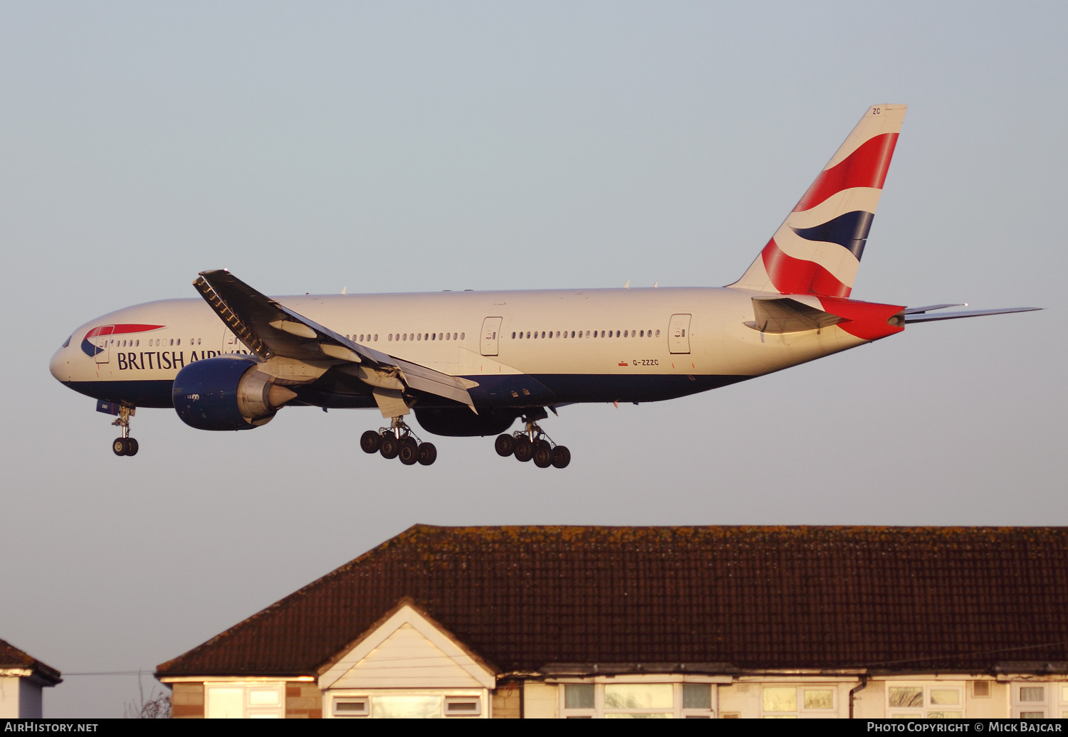 Aircraft Photo of G-ZZZC | Boeing 777-236 | British Airways ...