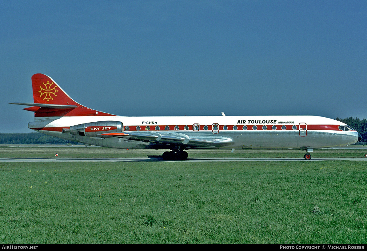 Aircraft Photo of F-GHKM | Aerospatiale SE-210 Caravelle 10B3 Super B ...