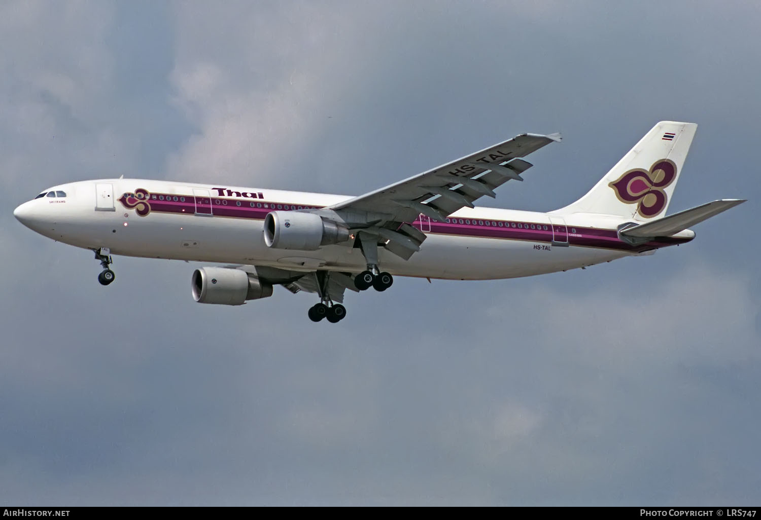 Aircraft Photo of HS-TAL | Airbus A300B4-622R | Thai Airways ...