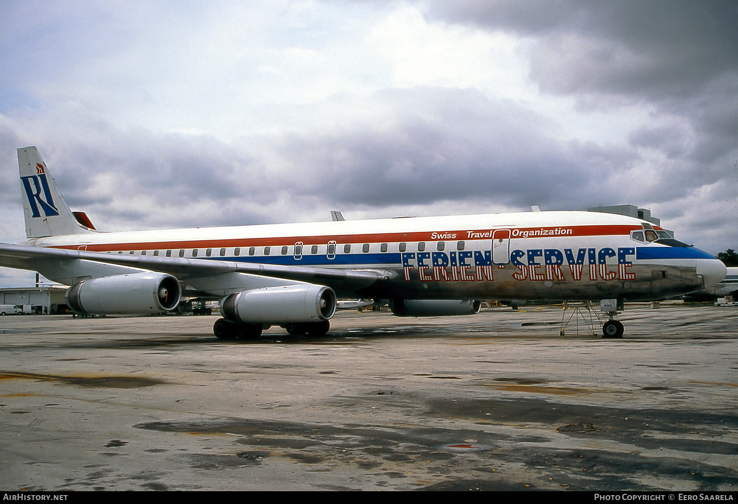 Aircraft Photo of N1805 | McDonnell Douglas DC-8-62 | Ferien Service ...