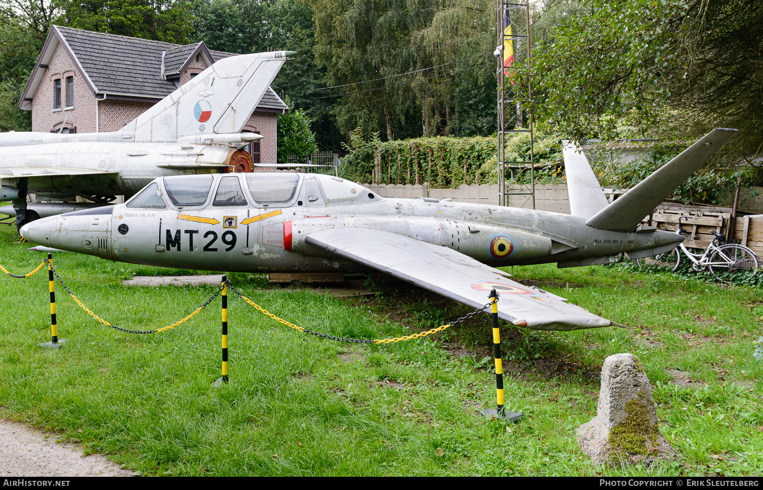 Aircraft Photo of MT29 | Fouga CM-170R Magister | Belgium - Air Force ...