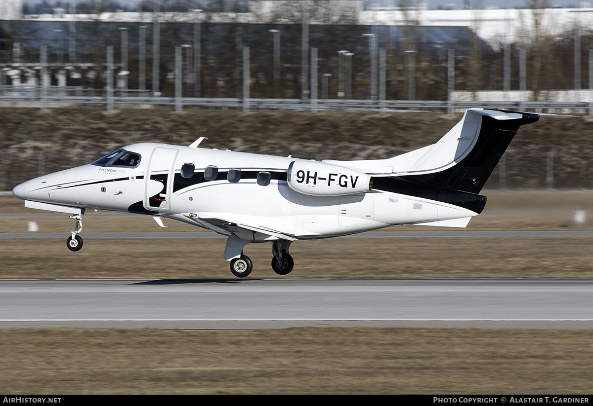 Aircraft Photo of 9H-FGV | Embraer EMB-500 Phenom 100 | AirHistory.net ...