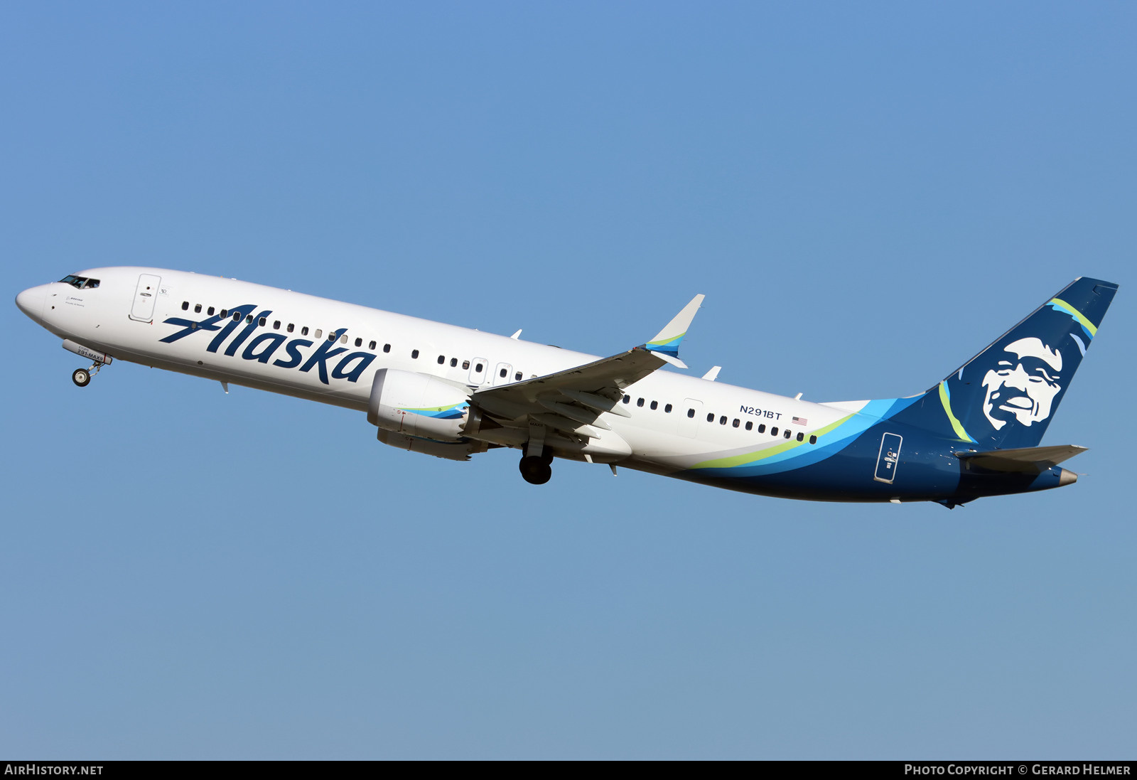 Aircraft Photo of N291BT | Boeing 737-9 Max 9 | Alaska Airlines ...