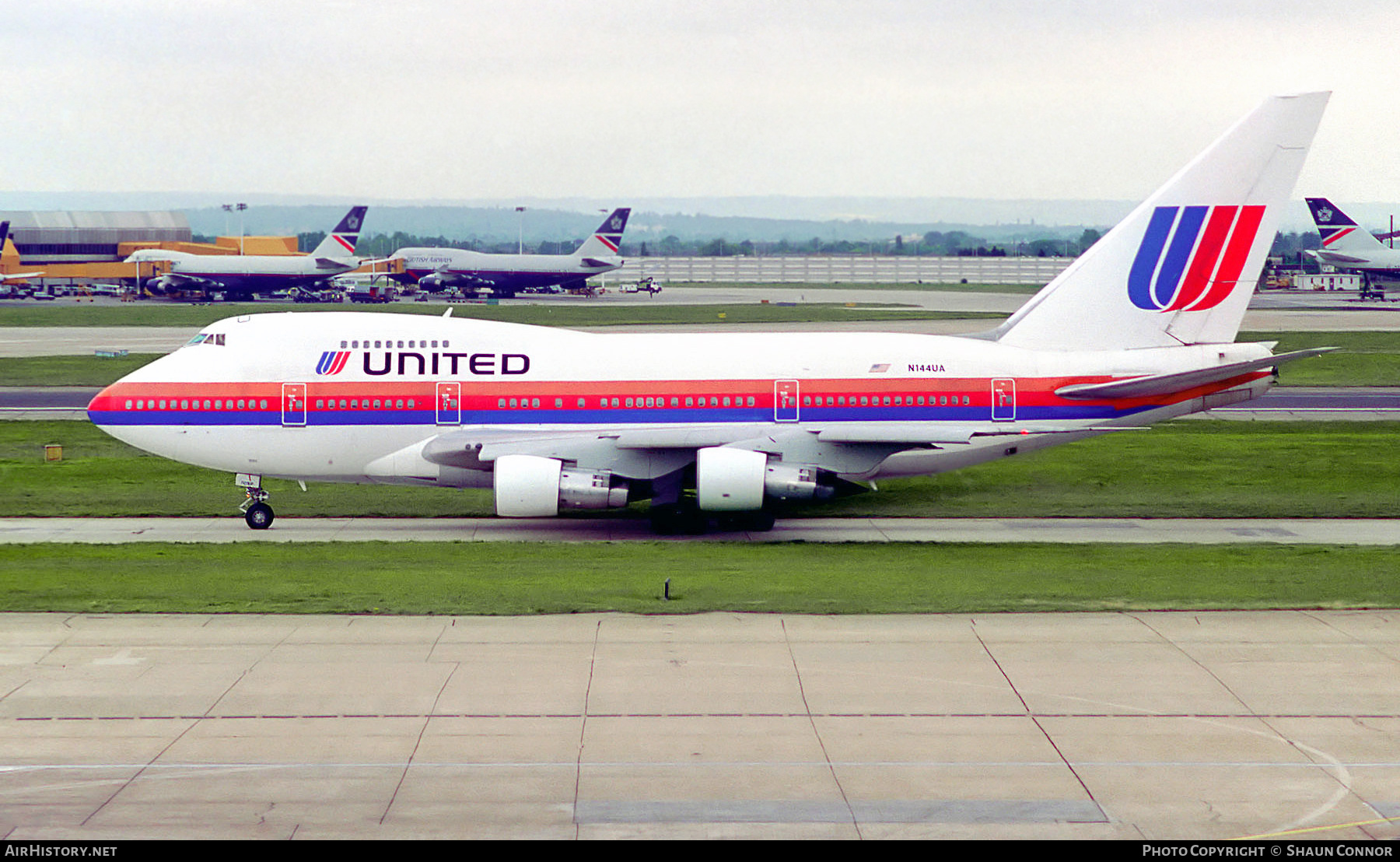 Aircraft Photo of N144UA | Boeing 747SP-21 | United Airlines ...