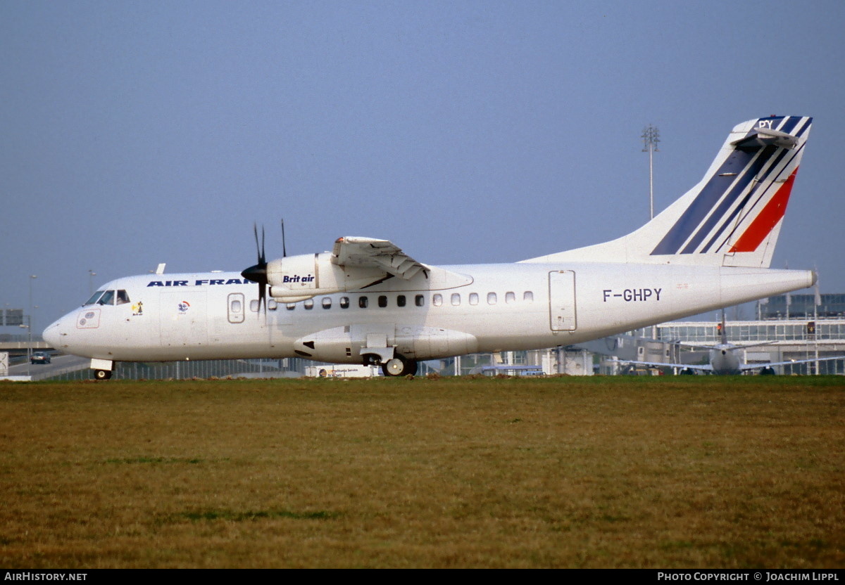 Aircraft Photo of F-GHPY | ATR ATR-42-300 | Air France | AirHistory.net ...