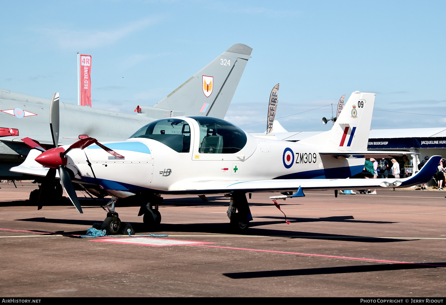 Aircraft Photo of ZM309 | Grob G-120TP Prefect T1 | UK - Air Force ...