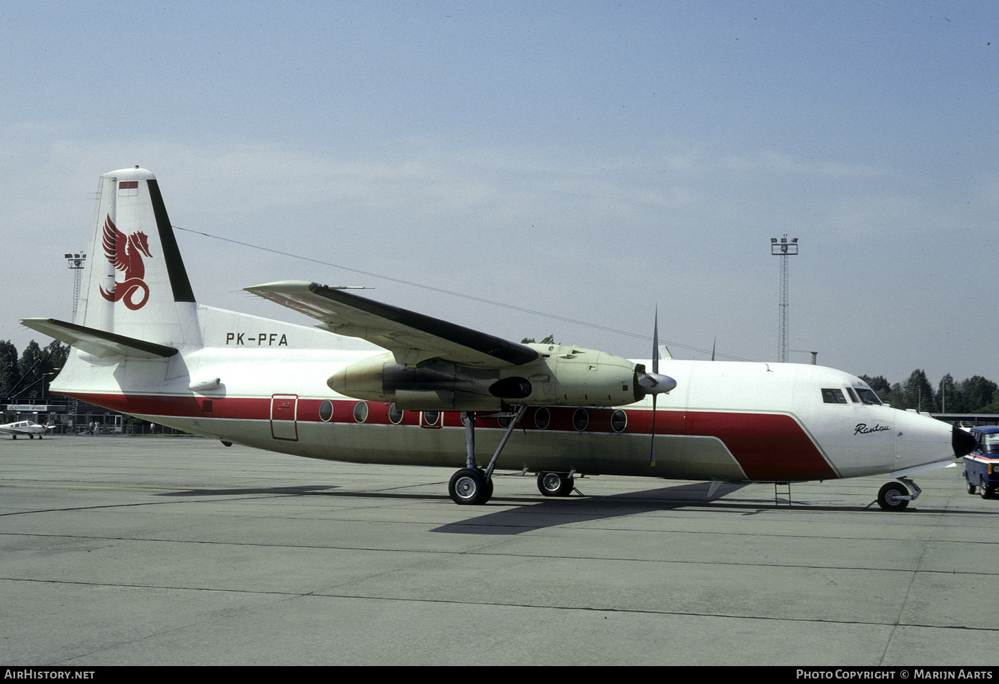Aircraft Photo of PK-PFA | Fokker F27-400 Friendship | Pelita Air Service | AirHistory.net #480162