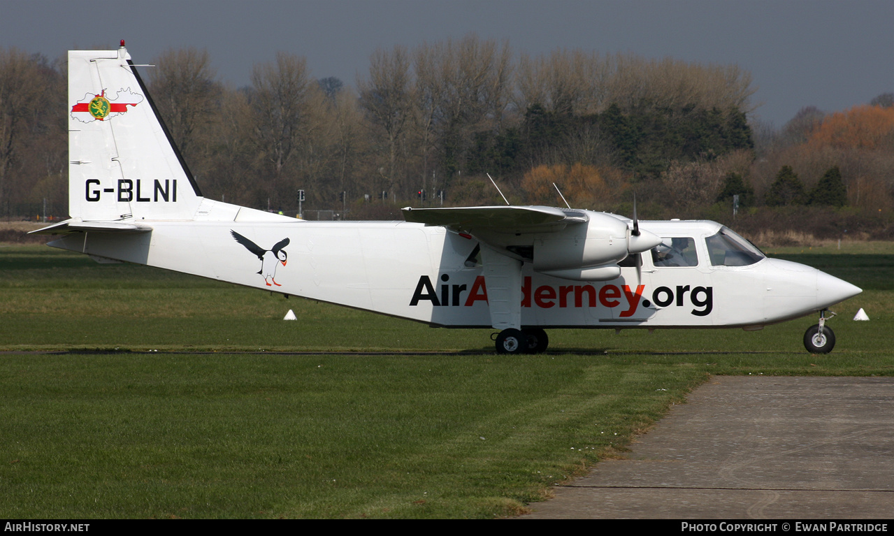Aircraft Photo of G-BLNI | Pilatus Britten-Norman BN-2B-26 Islander | Air Alderney | AirHistory ...