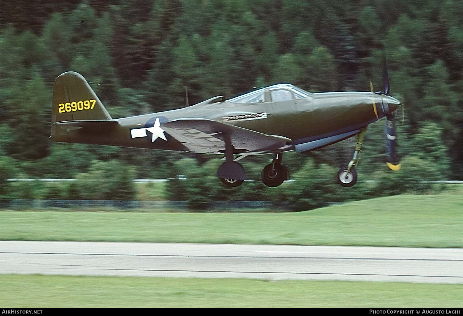 Aircraft Photo of G-BTWR / 269097 | Bell P-63A Kingcobra | USA - Air Force | AirHistory.net #482741
