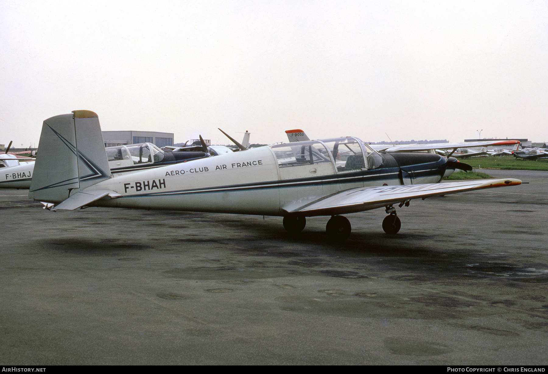 Aircraft Photo of F-BHAH | Saab 91B Safir | Aéro-club Air France ...