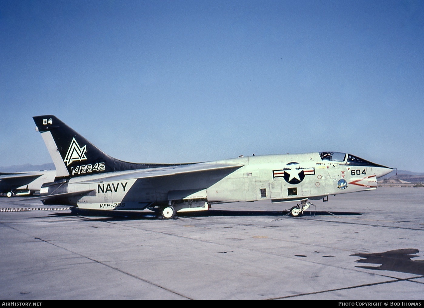 Aircraft Photo of 146845 | Vought RF-8G Crusader | USA - Navy ...