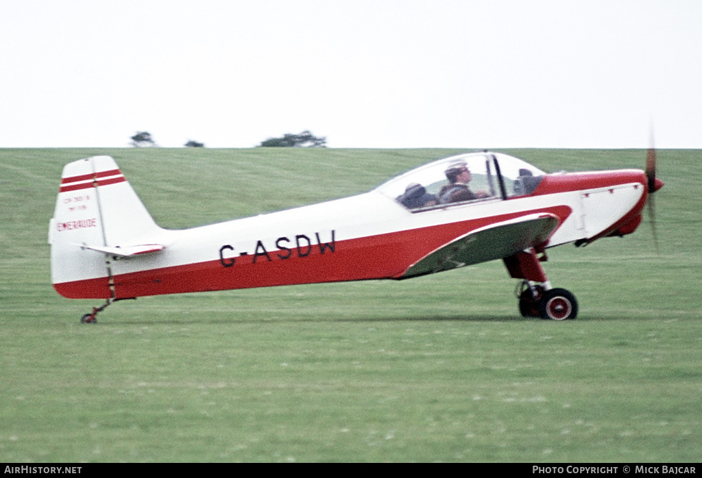 Aircraft Photo of G-ASDW | Piel CP-301B Emeraude | AirHistory.net #486097